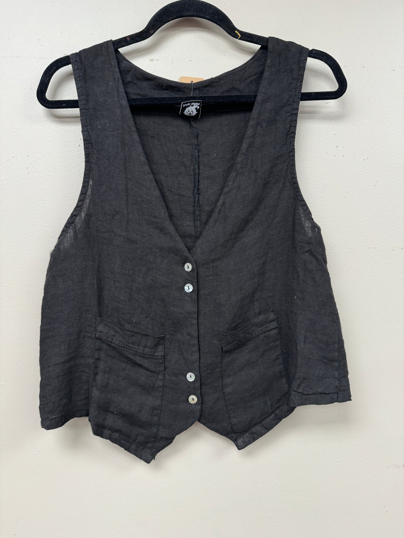 Italian Linen Vest / Top. Meo Meli, Style L11774, Southern Exposure ...